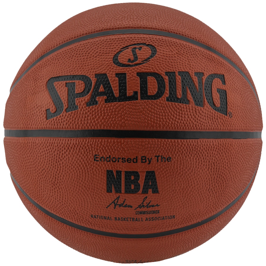 Bola de Basquete Spalding Silver NBA Outdoor Bola de Basquete Spalding Silver NBA Outdoor