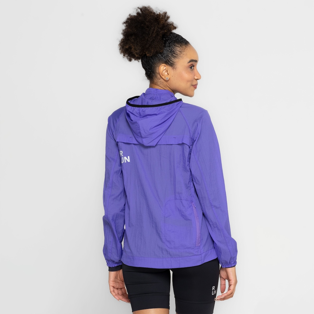 Jaqueta Corta-Vento Feminina Oxer com Capuz Run Faster Packable | Centauro