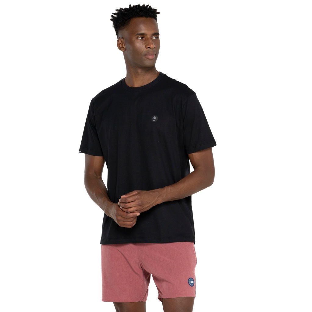 Camiseta Masculina HD Manga Curta Label em Promoção | Centauro