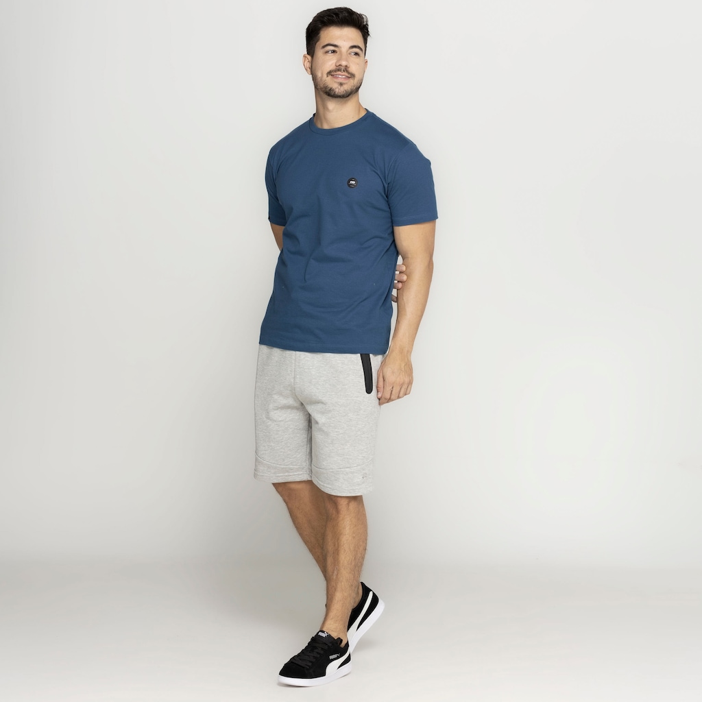 Camiseta Masculina HD Manga Curta Label | Centauro