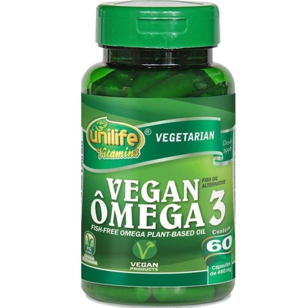 Ômega 3 Vegetal Unilife - 60 cápsulas | Centauro