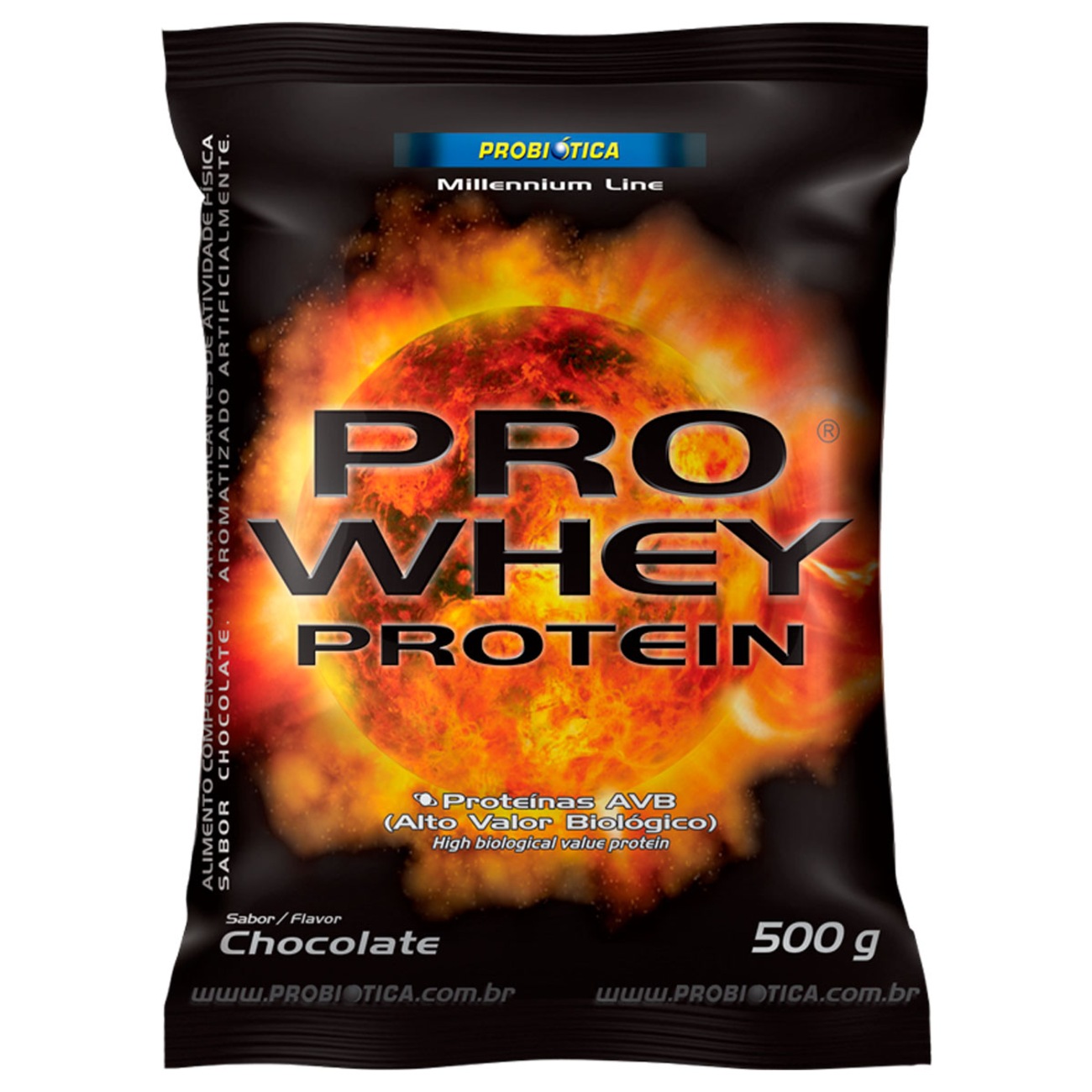 Whey Protein Probiótica Pro Whey - Chocolate - 500g | Centauro