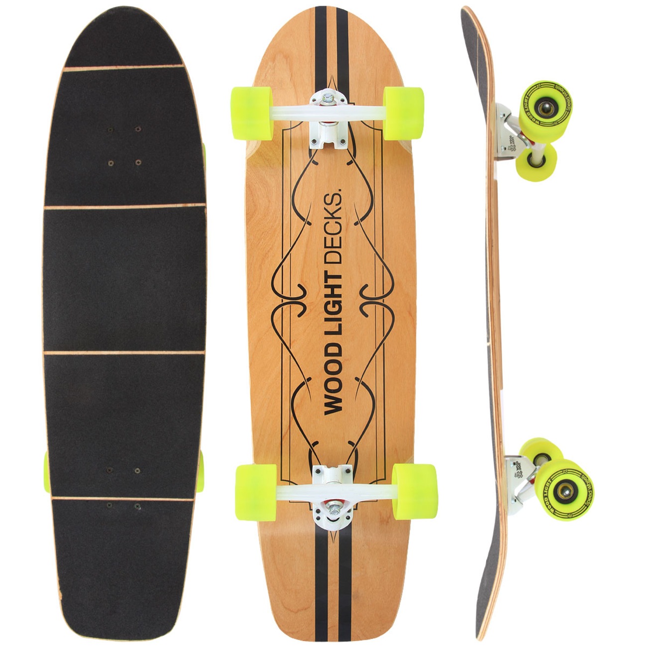 Longboard Wood Light Free Ride W110 | Centauro