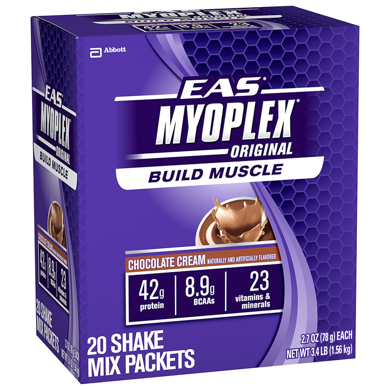 Myoplex Original – 1,56 g – Sabor Chocolate – EAS | Centauro