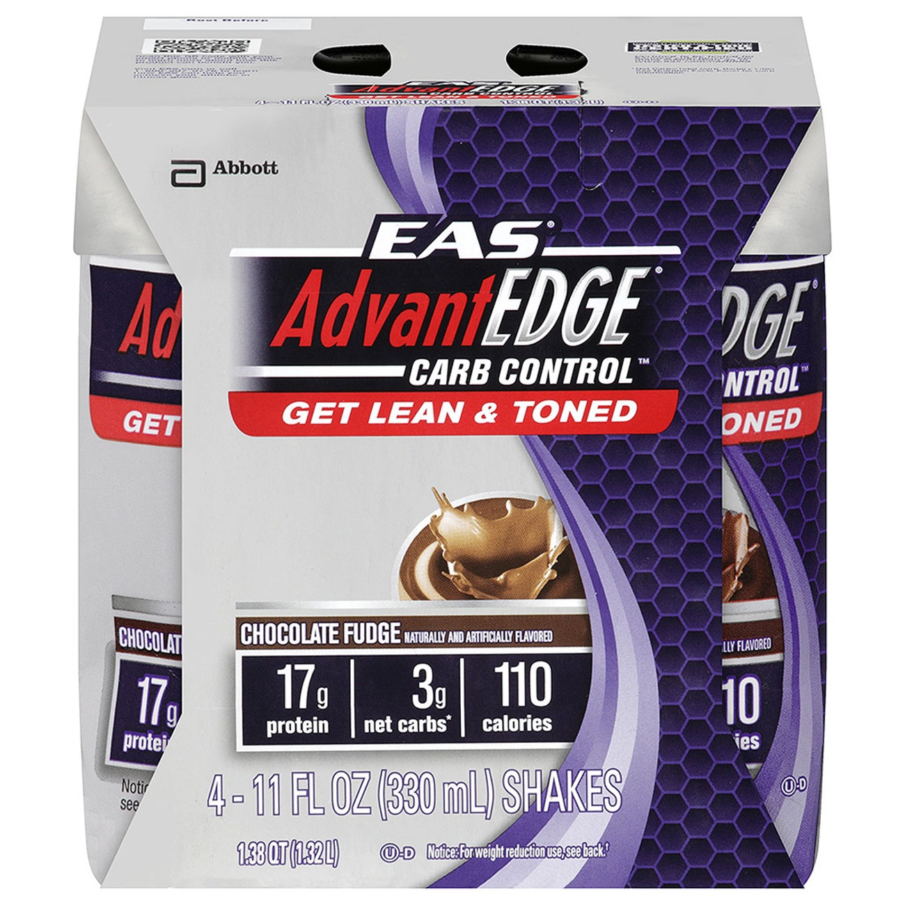 AdvantEdge Carb Control RTD – 1,32 L – Sabor Chocolate - EAS Abbott ...