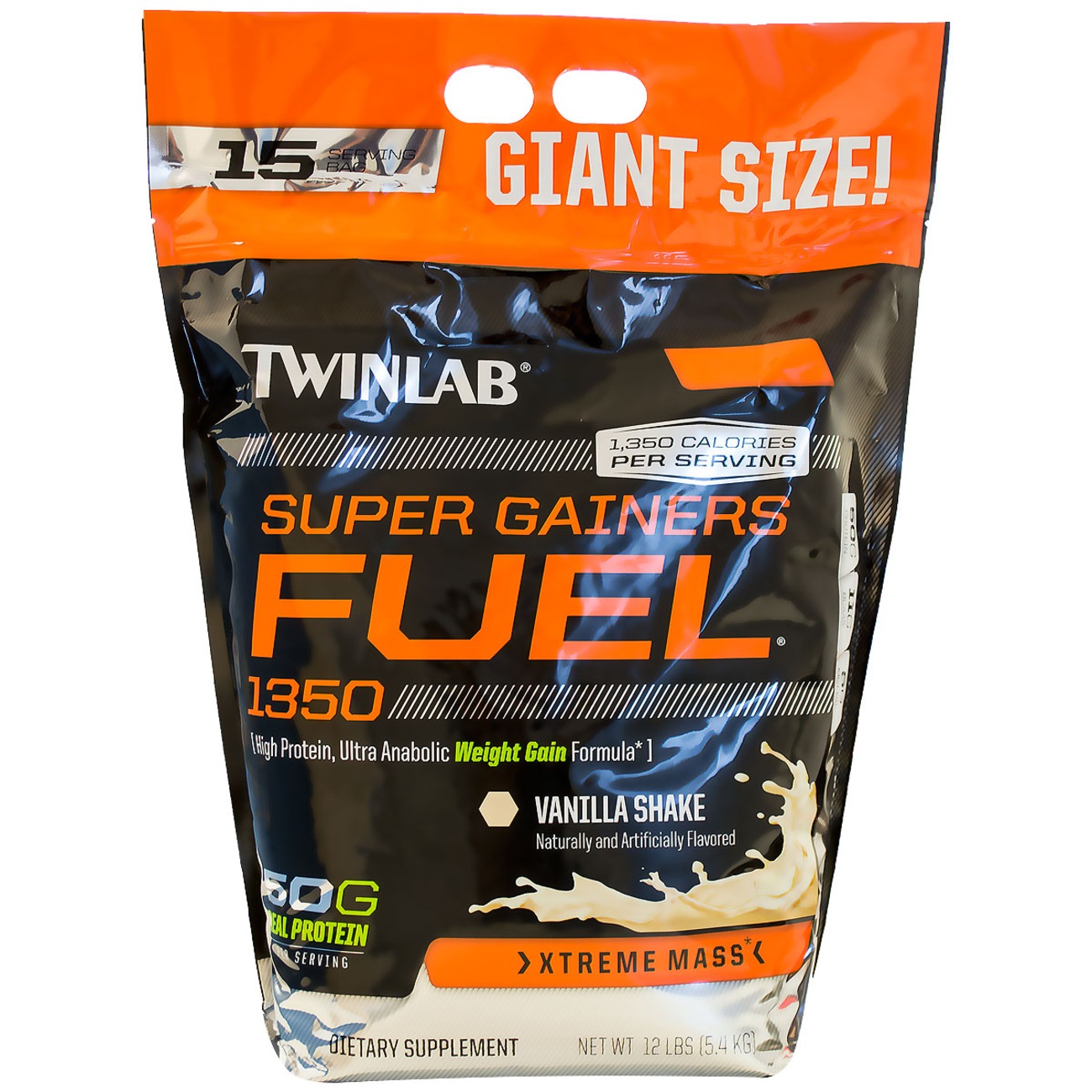 Super Gainers Fuel – 5,4 kg – Sabor Baunilha – Twinlab | Centauro