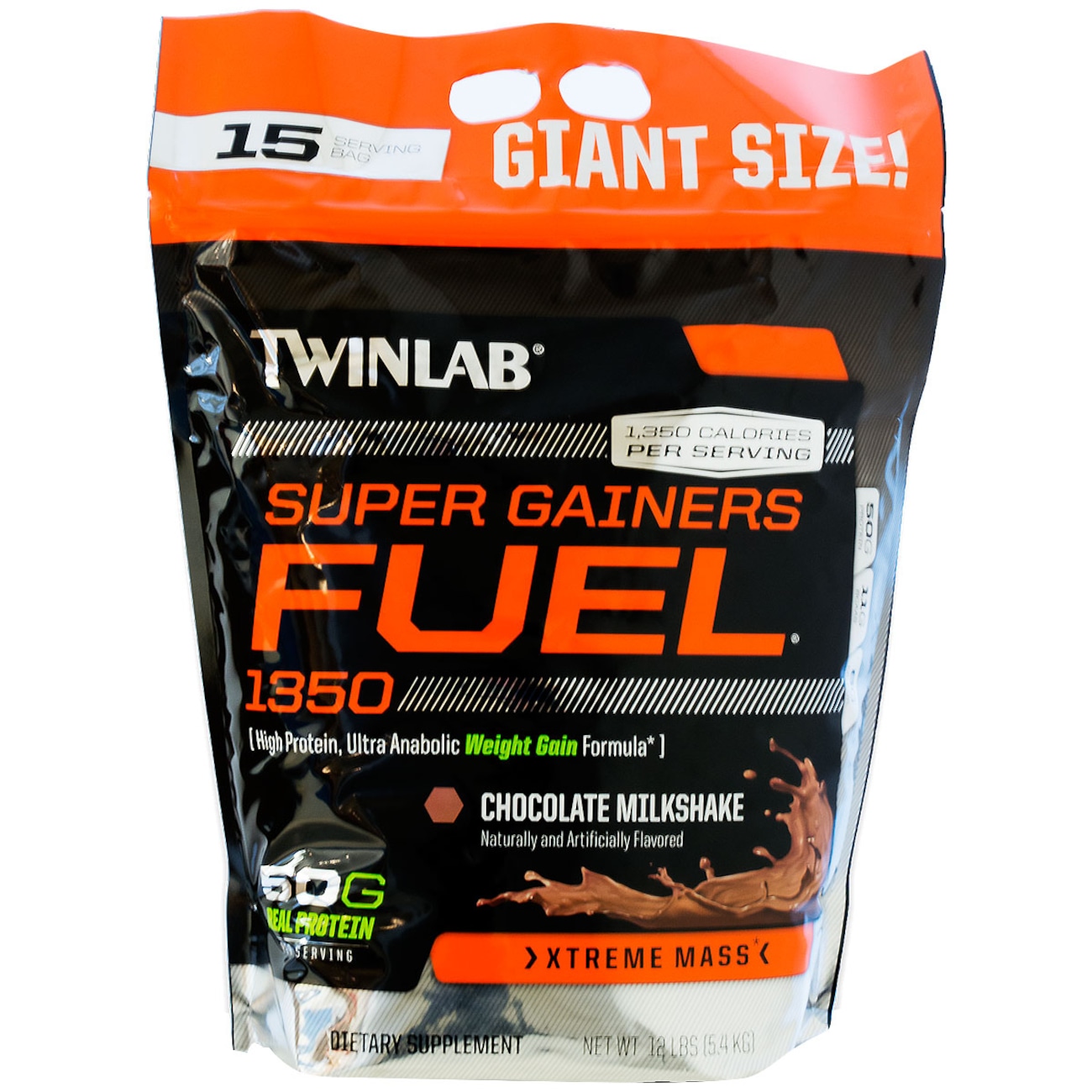 Super Gainers Fuel – 5,4 kg – Sabor Chocolate – Twinlab | Centauro
