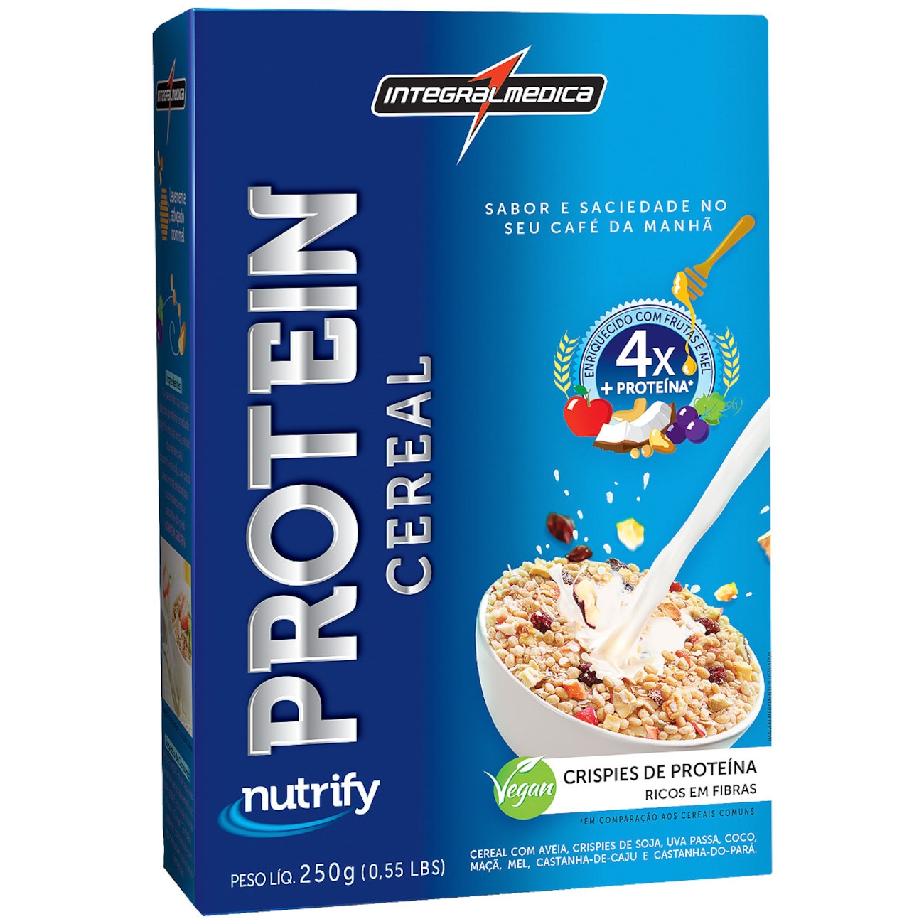Cereal Protein Integralmédica Cereal Nutrify - Mix de Sabores - 250g ...