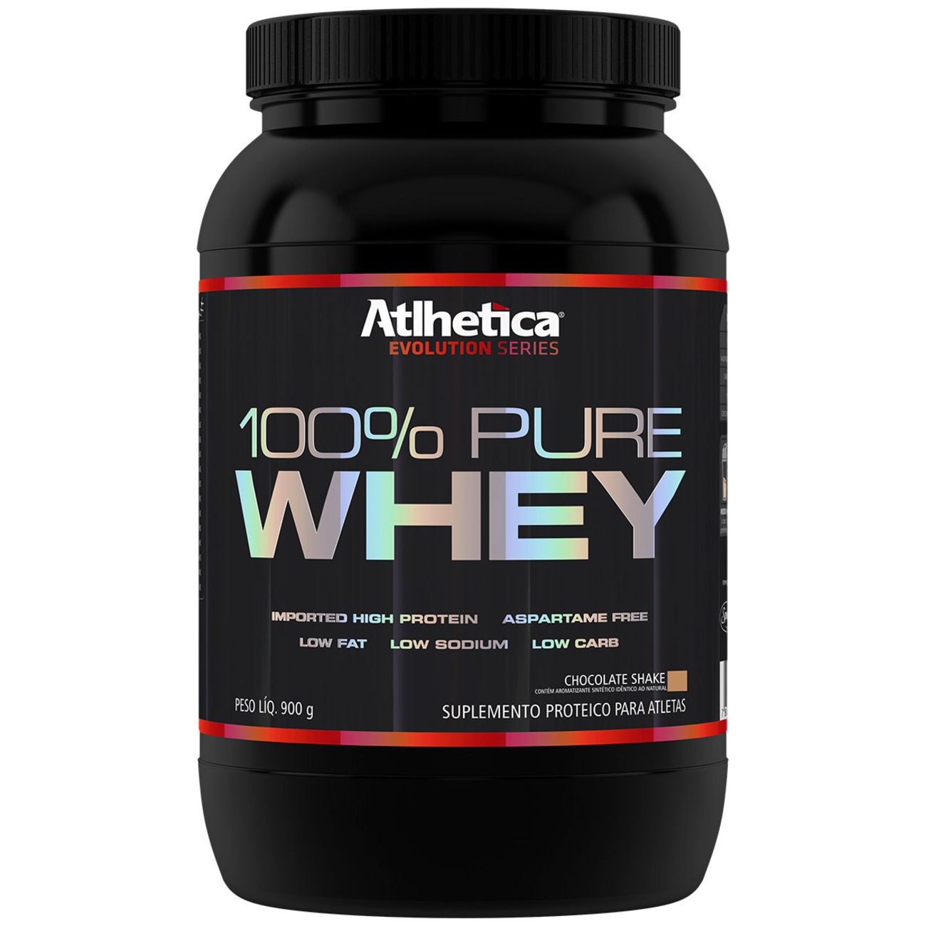 Whey Protein Atlhetica 100% Pure - Chocolate - 900g | Centauro
