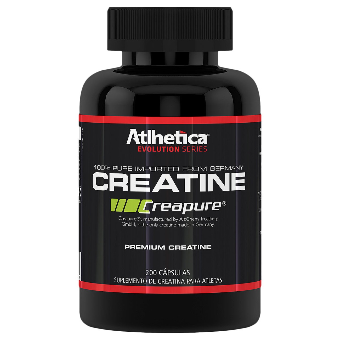 Creatina Athletica Creapure - 200 Cápsulas | Centauro