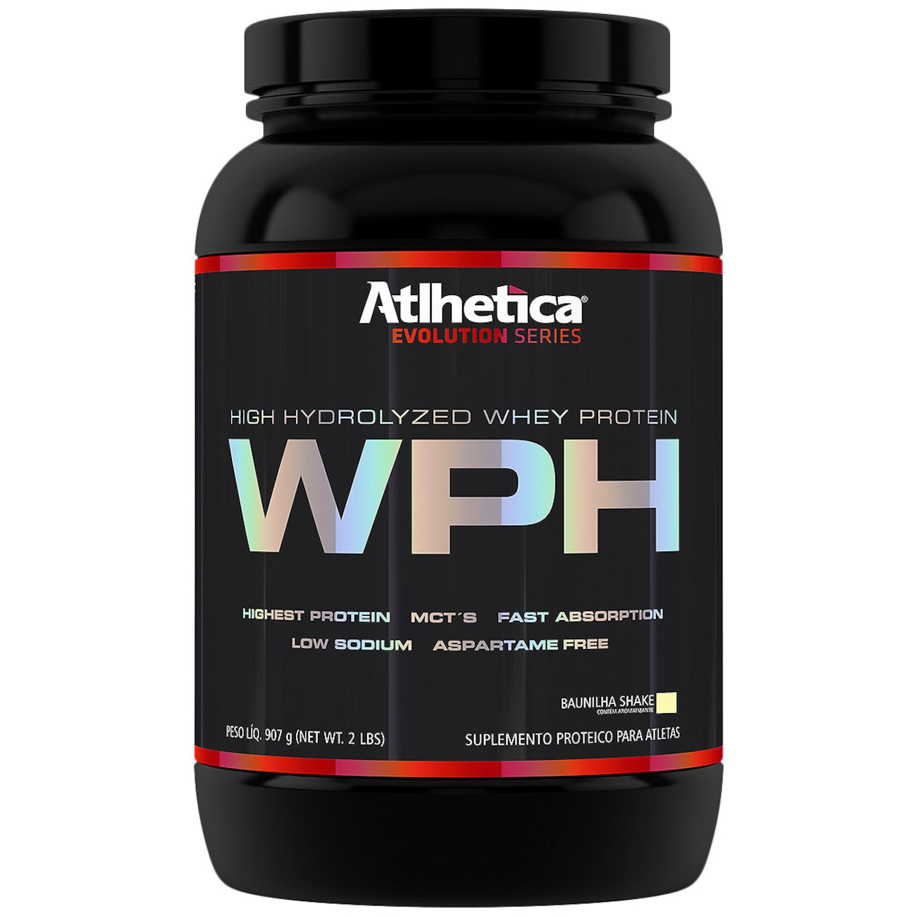 Whey Protein Hidrolizado Athletica WPH - Baunilha - 907g | Centauro
