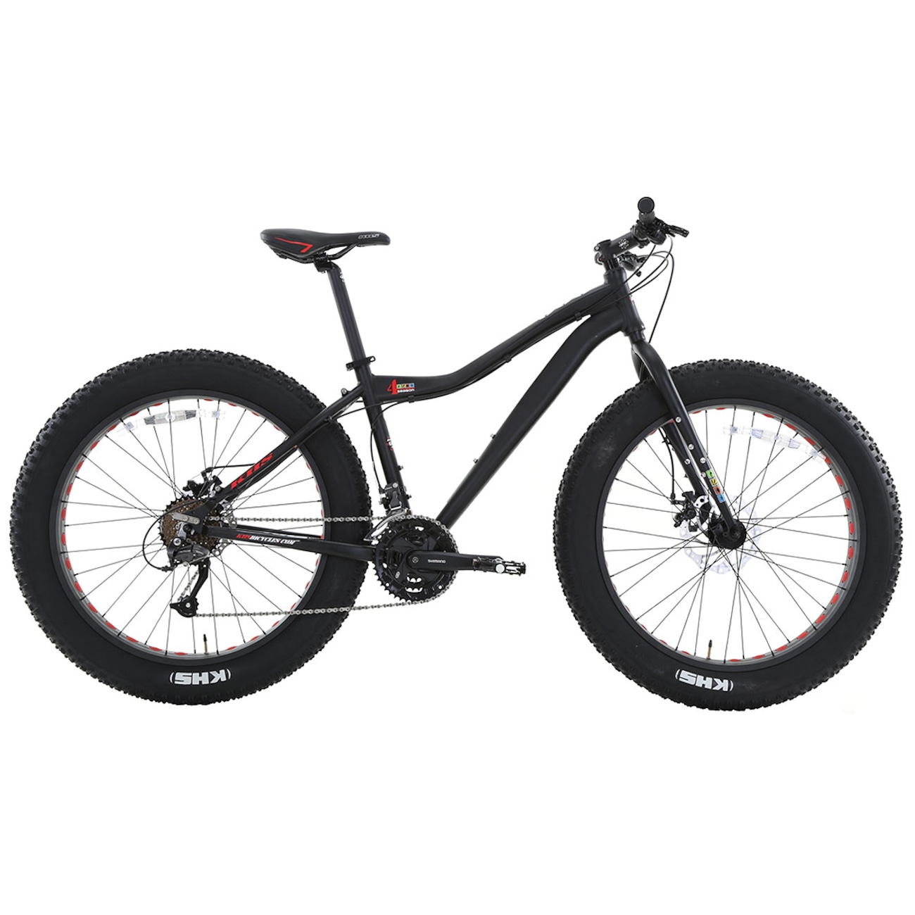 Bicicleta KHS 4 Season 500 - Aro 26 - Freio a Disco - Câmbio Traseiro ...