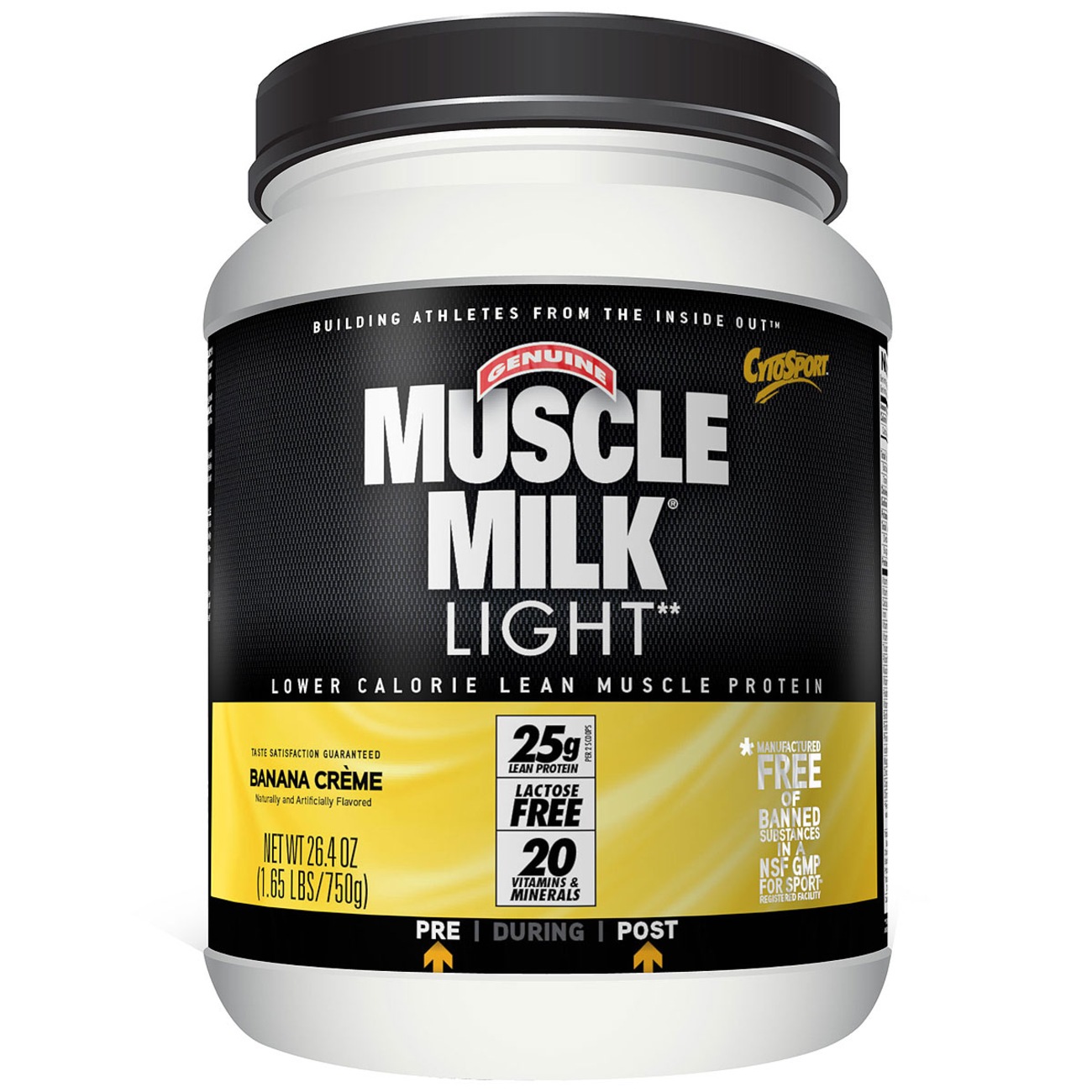 Muscle Milk Light - 750 G - Sabor Chocolate - Cytosports | Centauro