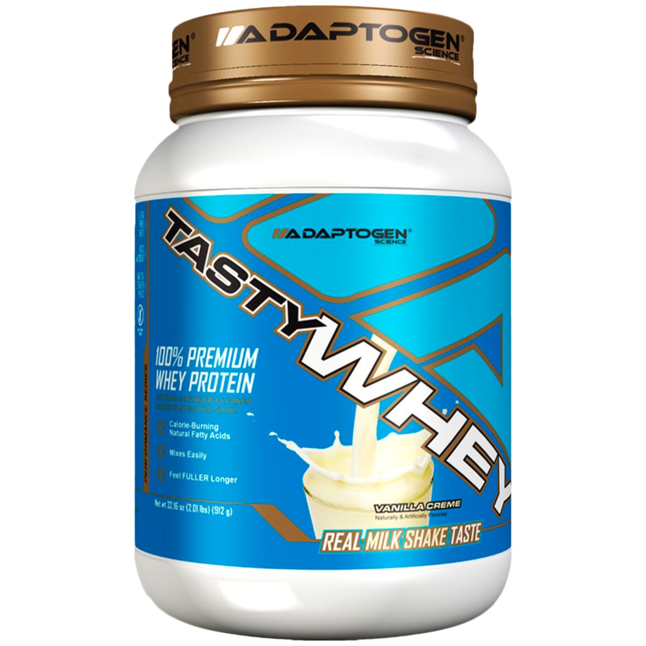 Whey Protein Adaptogen Science Tasty Whey - Baunilha - 912g | Centauro