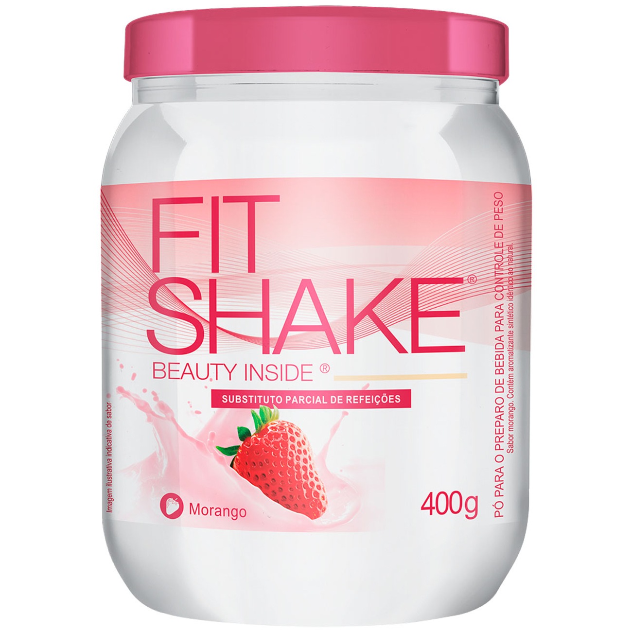 Fit Shake® - 400 g - Sabor Morango – Probiótica | Centauro