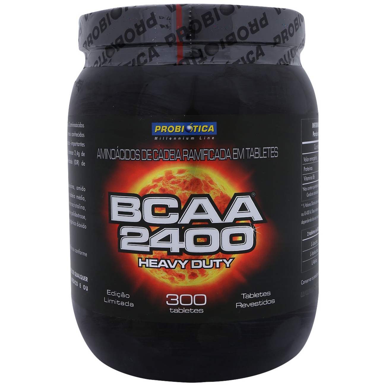 BCAA Probiótica BCAA 2400 Heavy Duty - 300 Tabletes | Centauro