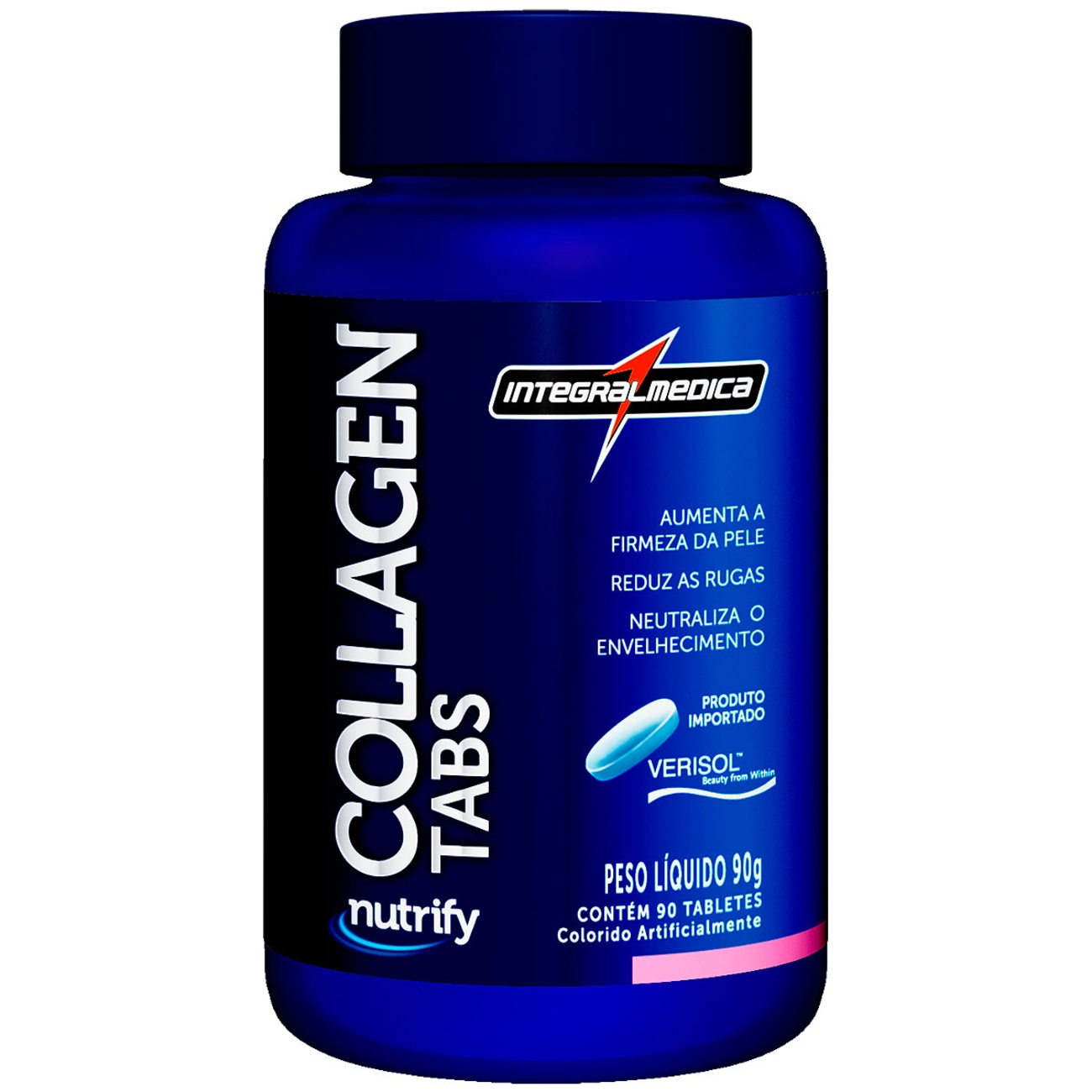 Colágeno Integralmédica Collagen Tabs - 90 Tabletes | Centauro