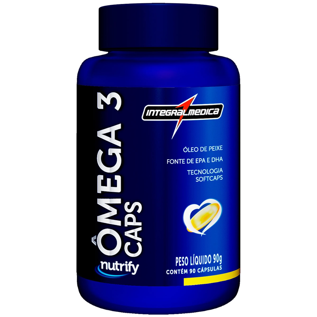 Ômega-3 Integralmédica Caps - 90 Cápsulas | Centauro