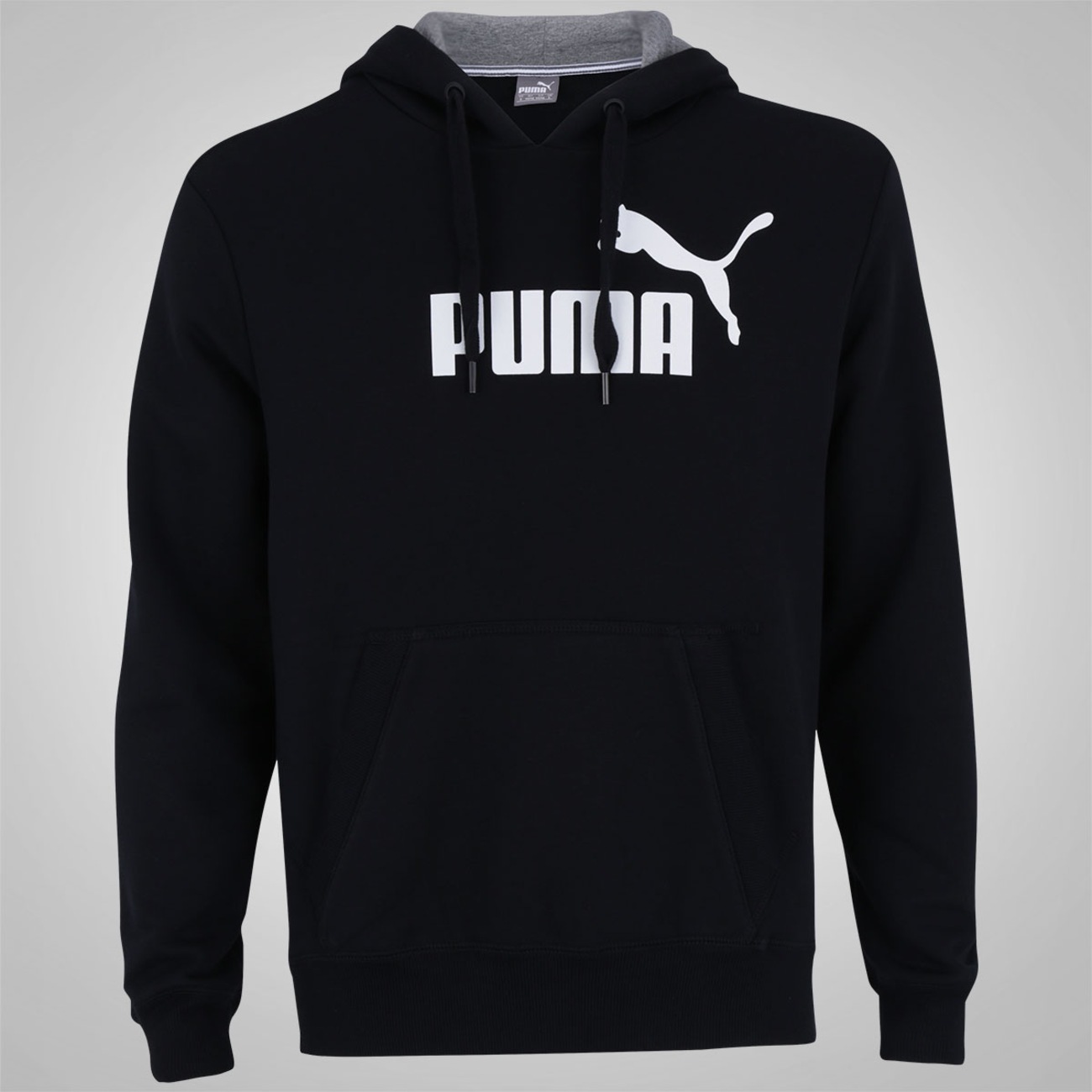 Blusão de Moletom com Capuz Puma Logo Hooded Sweat L - Masculino | Centauro