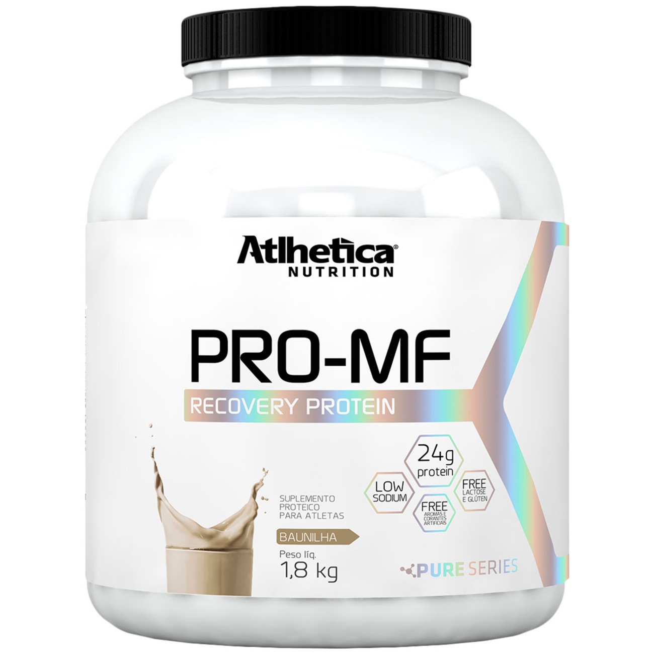 Proteína Atlhetica PRO-MF Recovery Protein - Baunilha - 1,8Kg | Centauro
