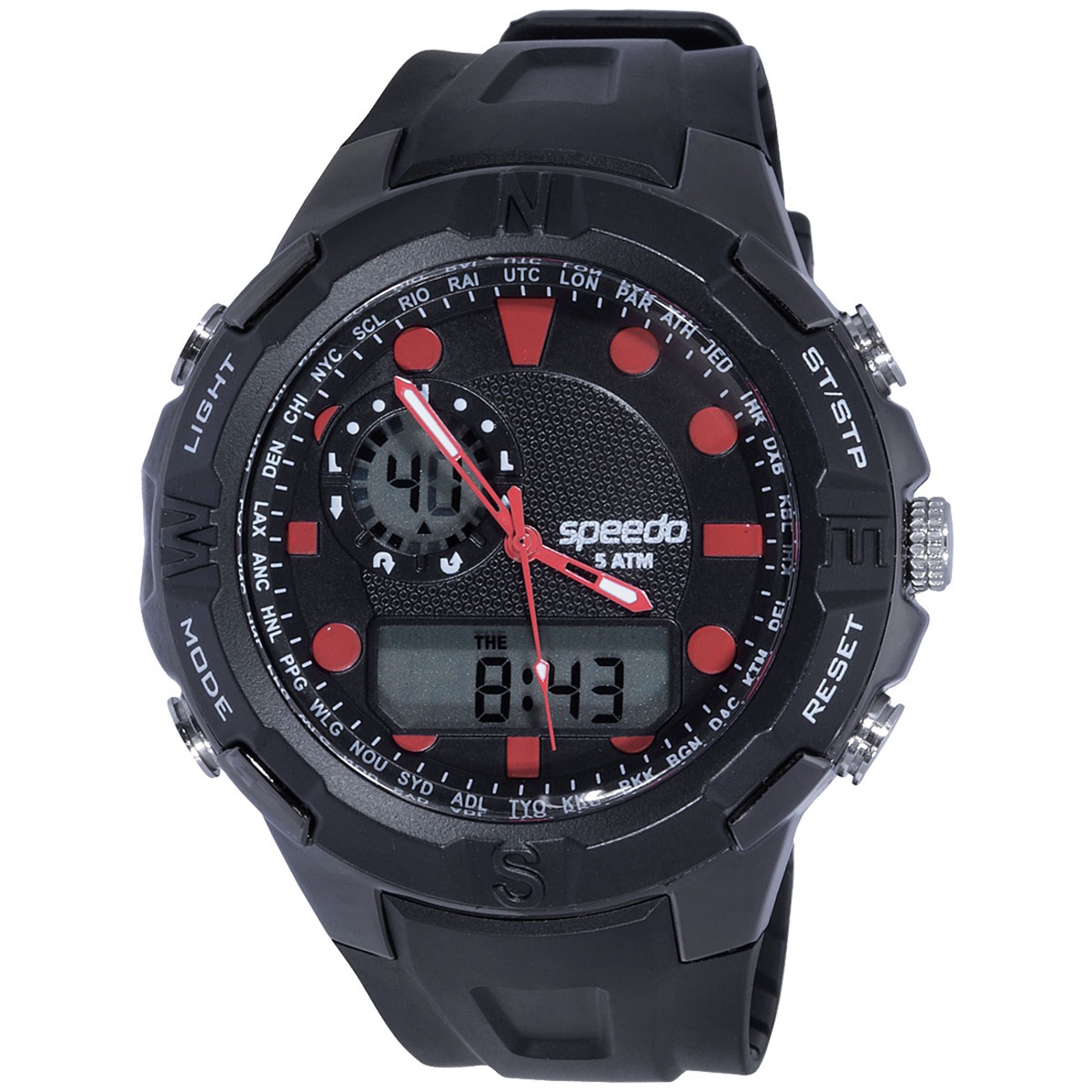 Relógio Digital Analógico Speedo 81102G0EV - Masculino | Centauro