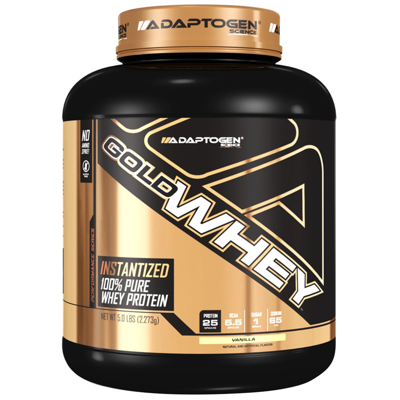 Whey Protein Adaptogen Science Gold Whey - Baunilha - 2,273g | Centauro