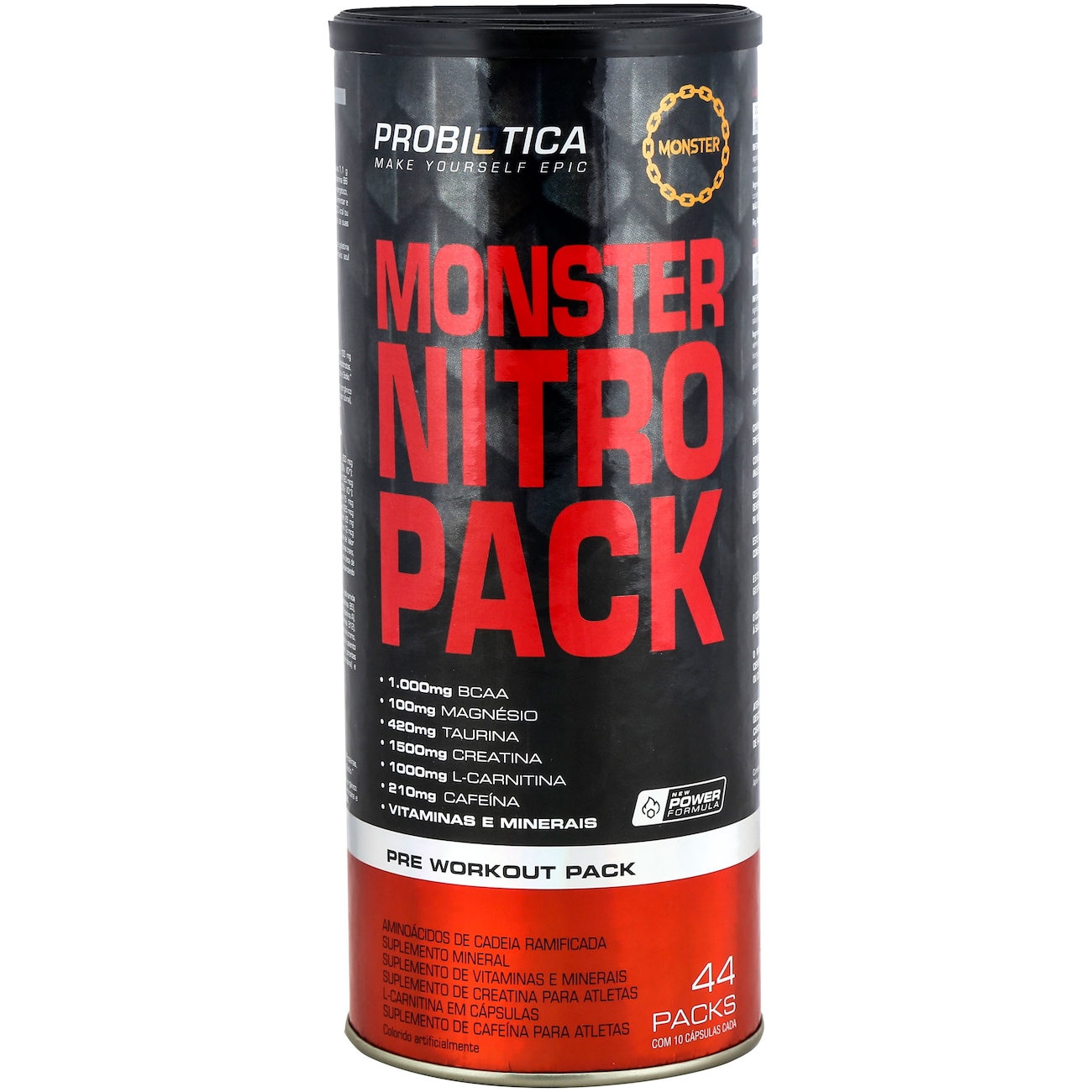 Monster Nitro Pack Probiótica - 44 Packs | Centauro