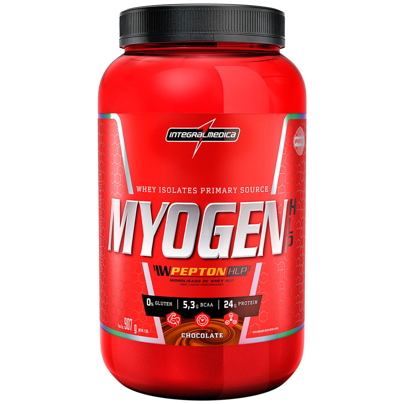 Whey Protein Isolado Integralmédica Myogen HLP - Chocolate - 907g ...