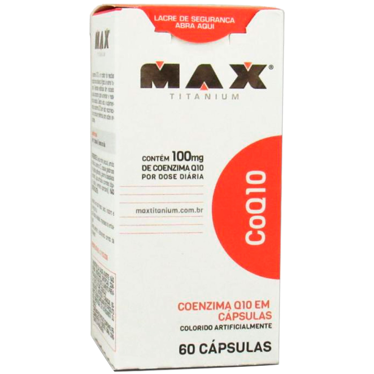 CoQ10 Max Titanium - 60 Cápsulas | Centauro