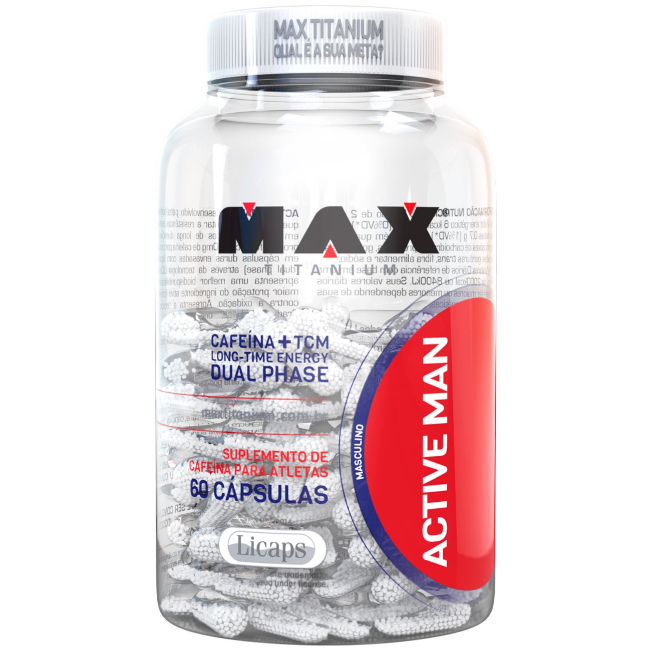 Active Man 60 Cápsulas - Max Titanium | Centauro