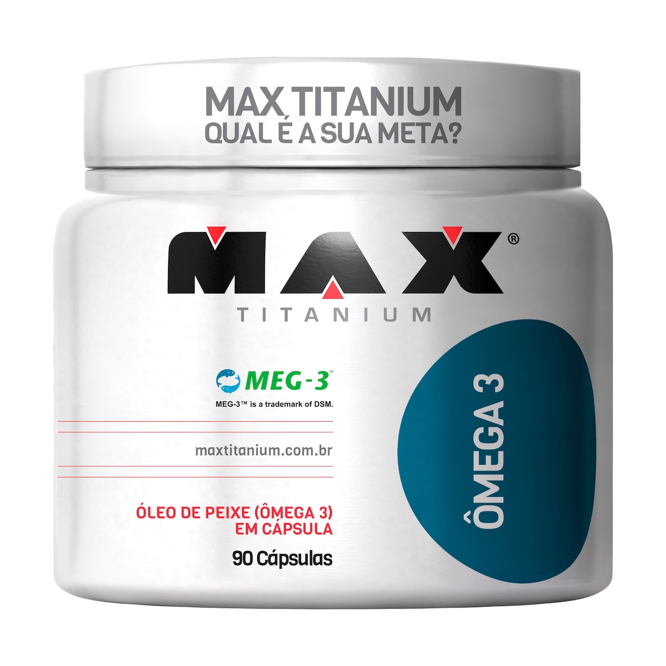Ômega 3 Max Titanium - 90 Cápsulas | Centauro