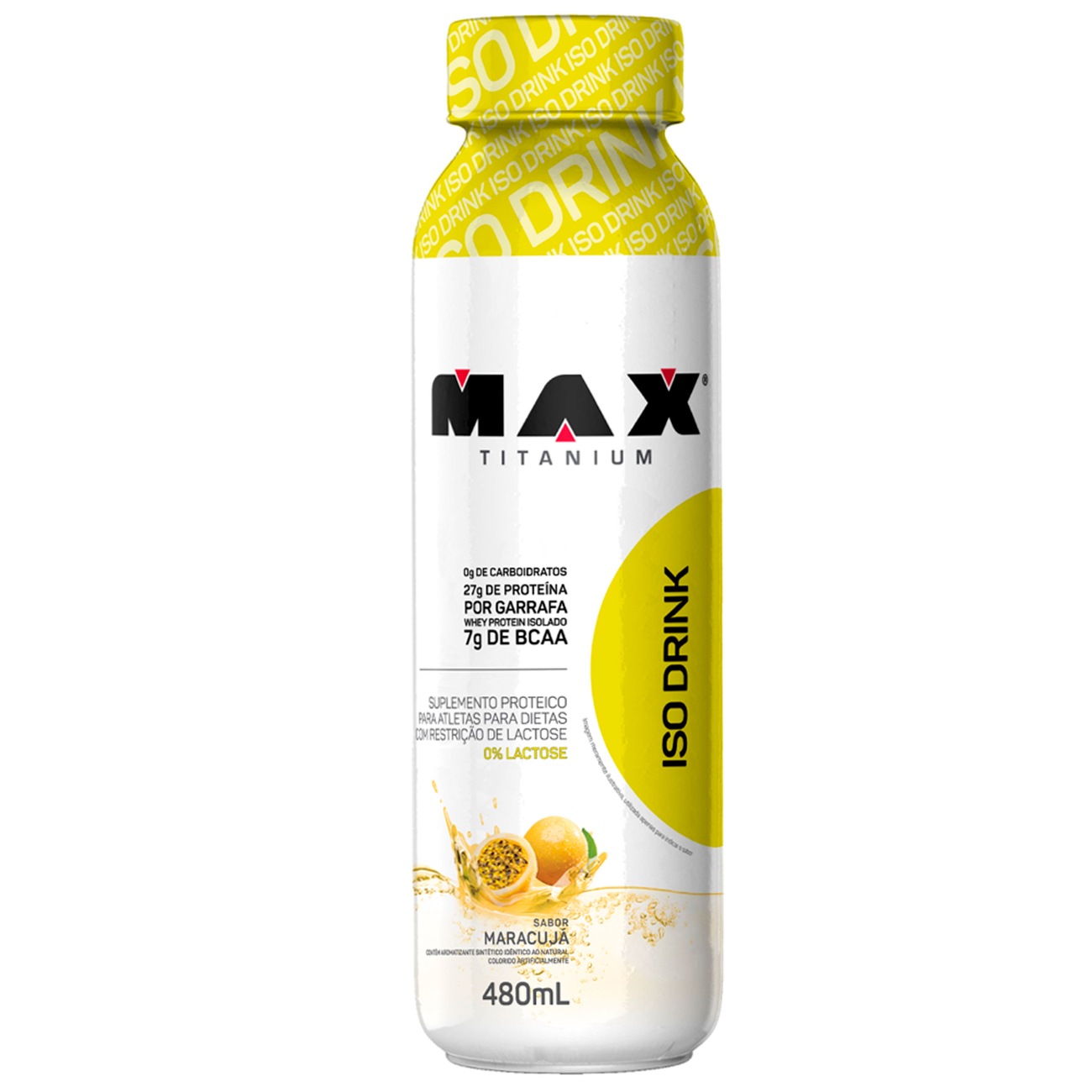 Iso Drink Max Titanium - Maracujá - 480ml | Centauro