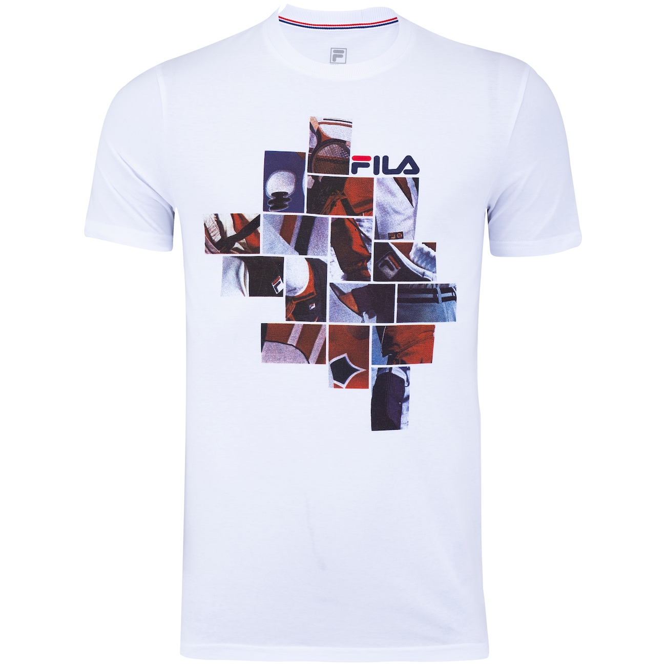 Camiseta Fila Collage - Masculina | Centauro