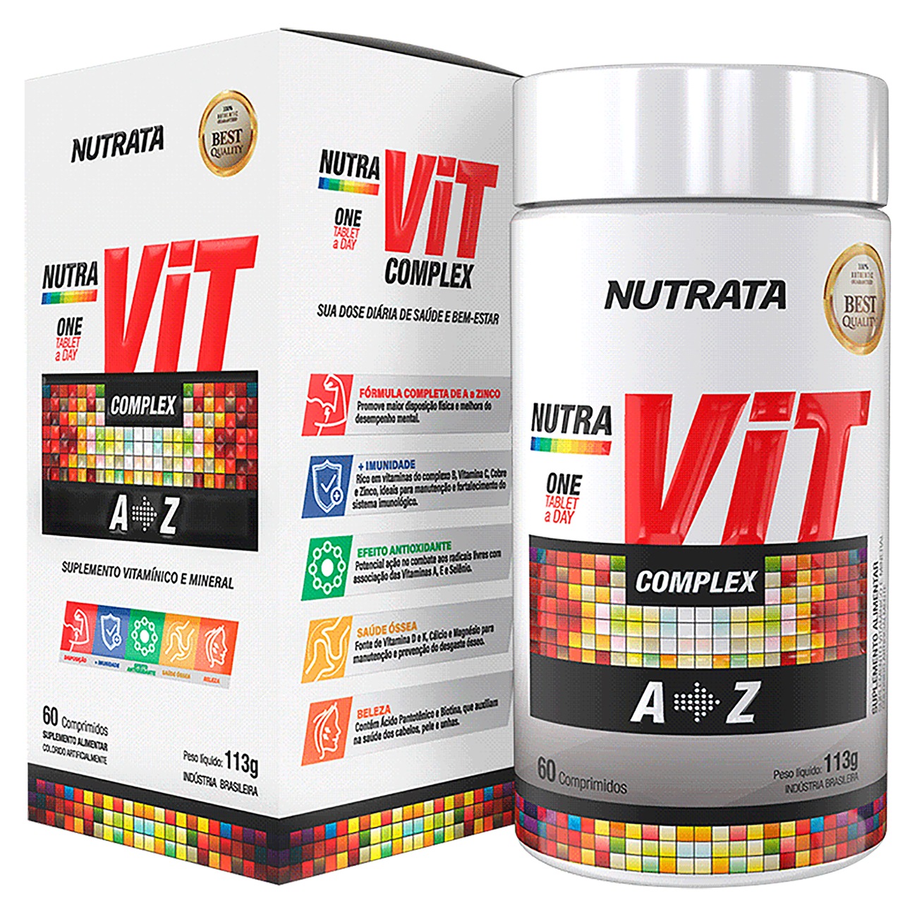 Nutravit Complex Nutrata - 60 Comprimidos | Centauro