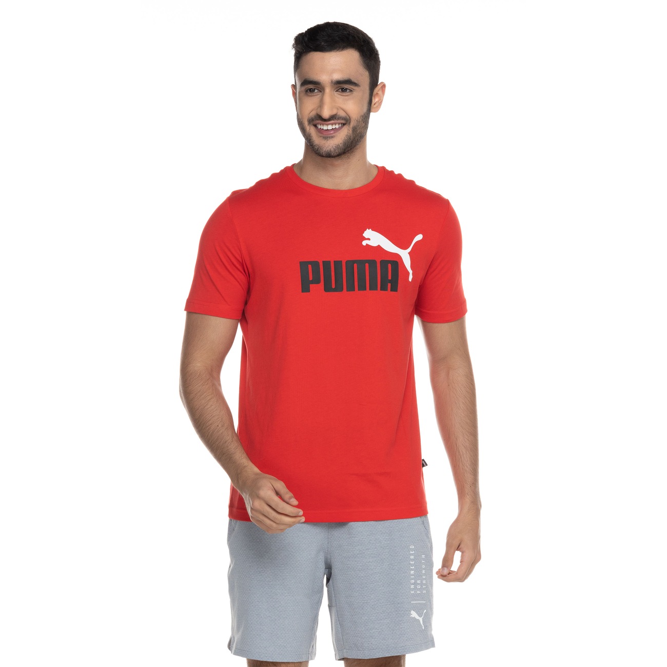 Camiseta Puma Manga Curta Essential 2 Col Logo Tee - Masculina em ...