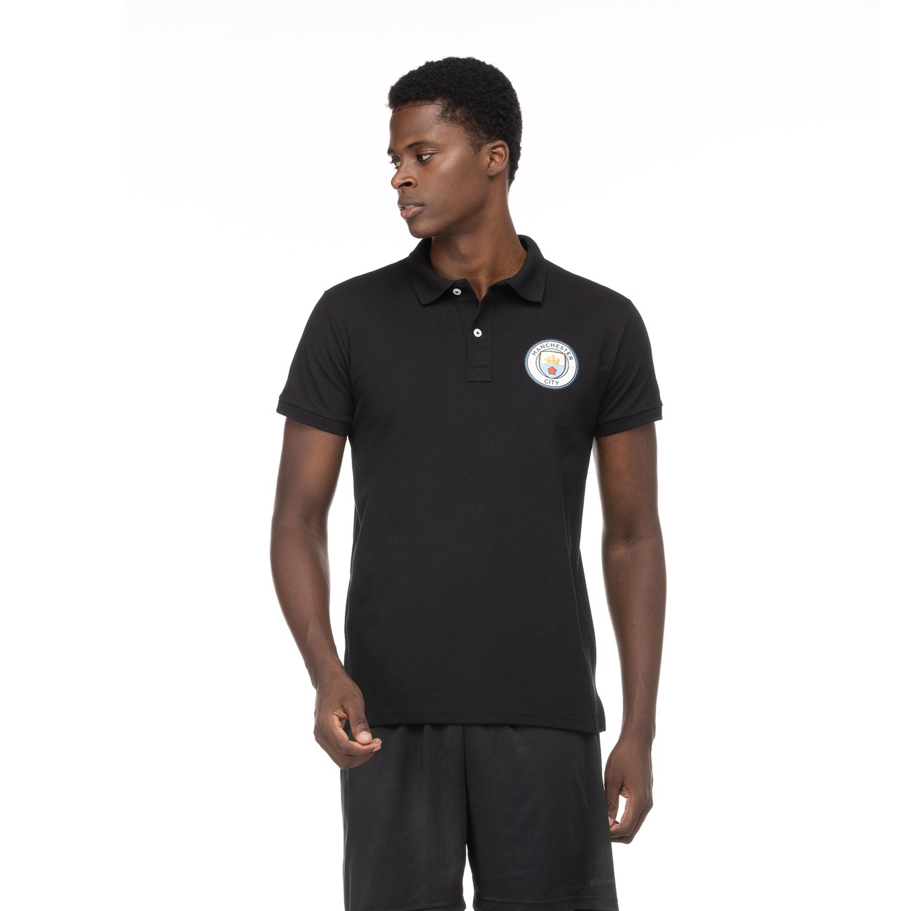 Camisa Polo Manchester City Masculina XPS Sports Basic Piquet | Centauro