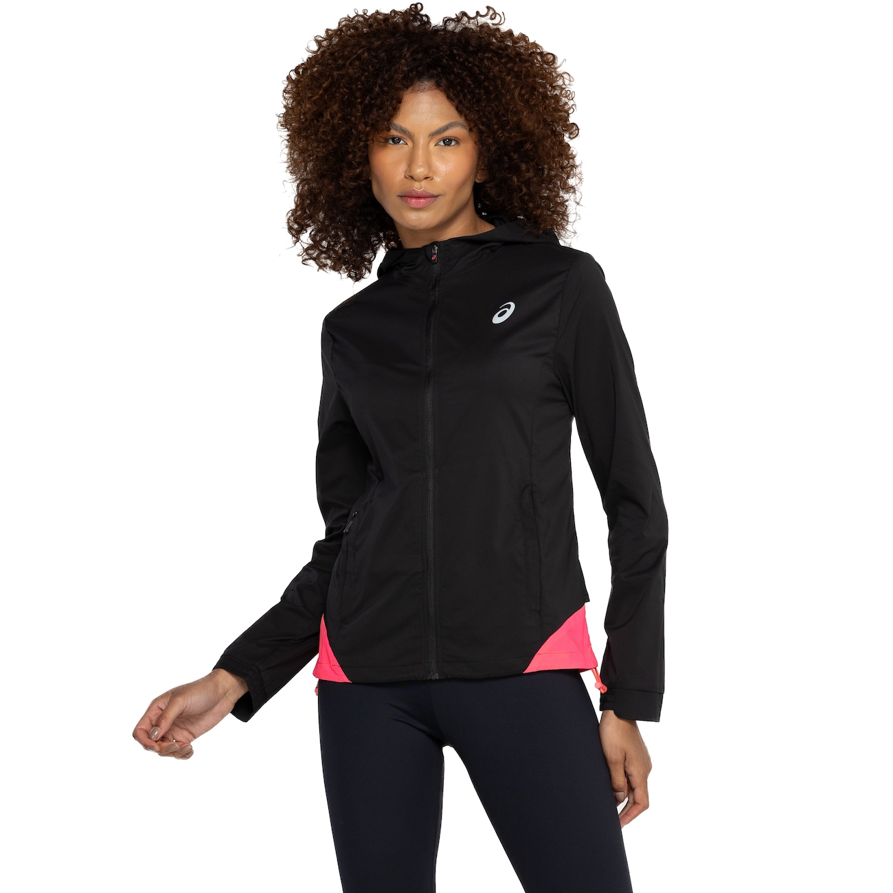 Jaqueta Feminina ASICS com Capuz Icon Packable em Promoção | Centauro