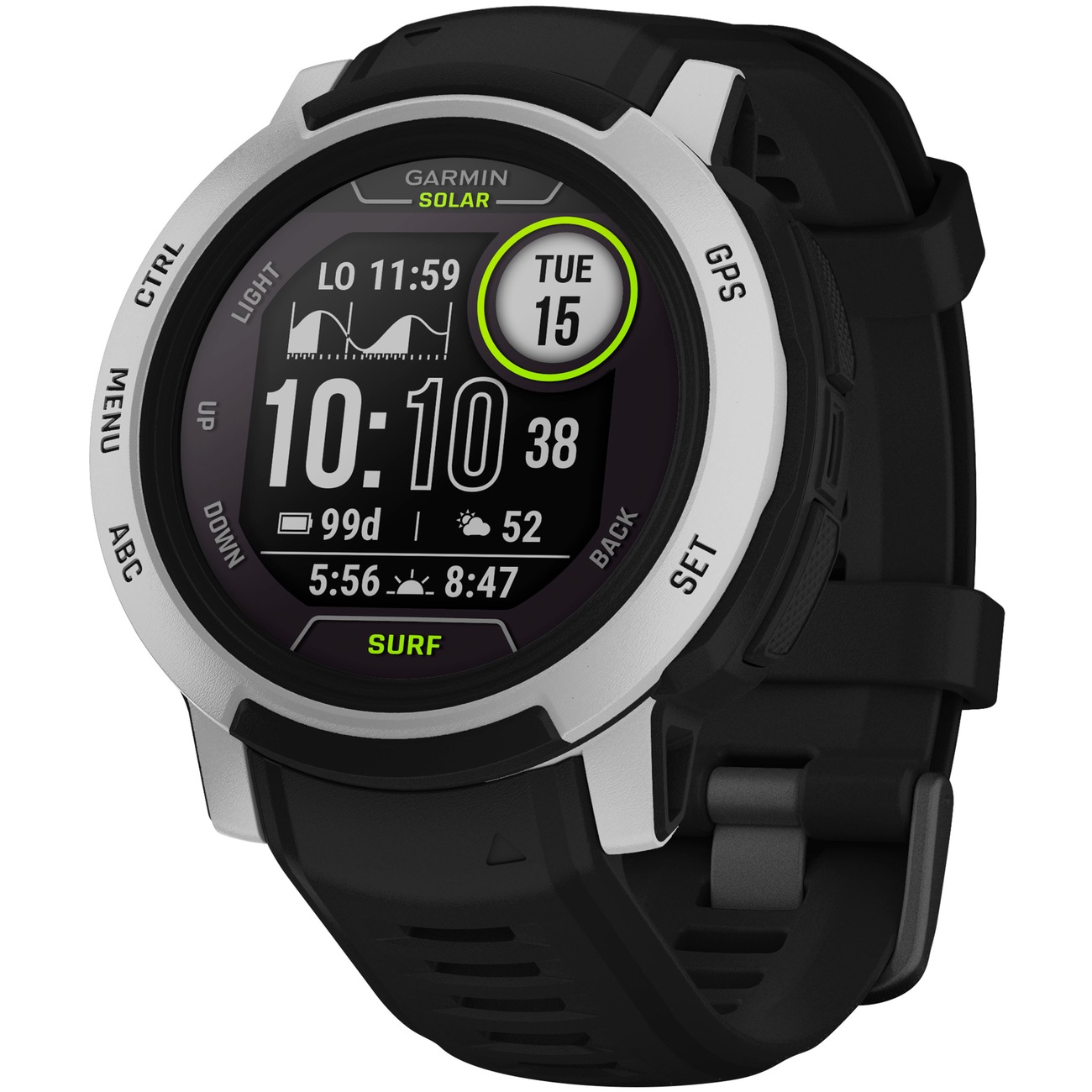 Relógio Monitor Cardíaco Garmin GPS Instinct 2 Solar - Adulto | Centauro