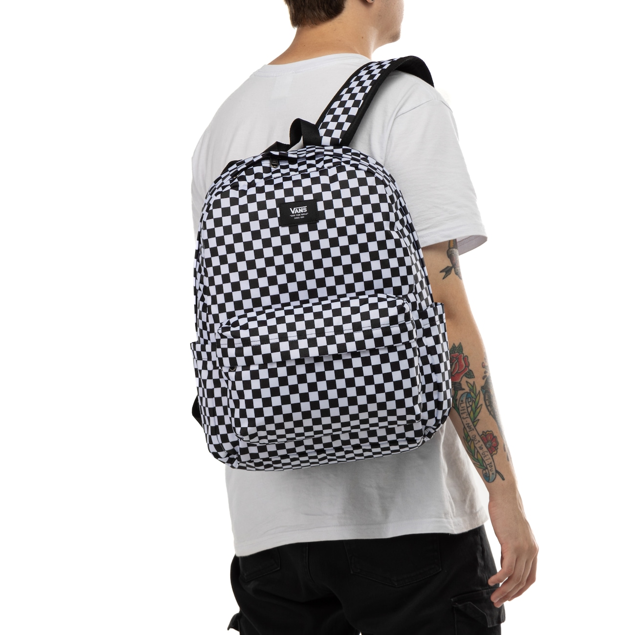 Mochila Vans Old School Check 21 Litros | Centauro