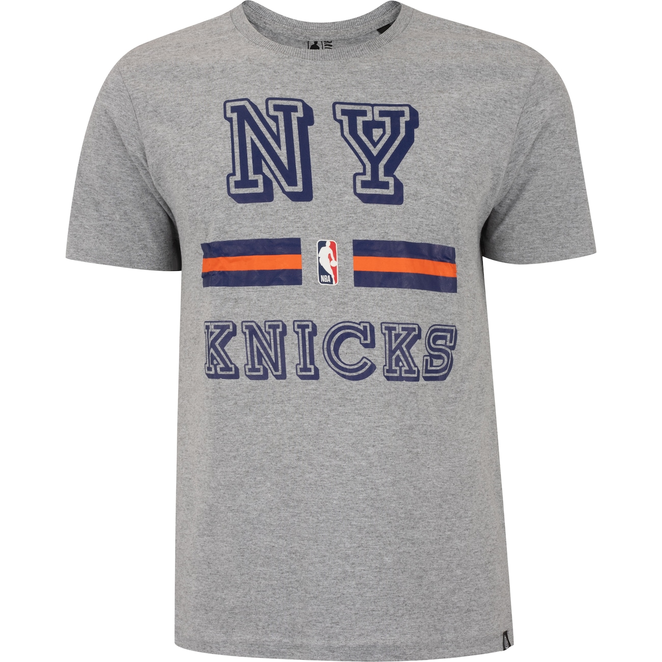 Camiseta do New York Knicks NBA Manga Curta Color Srtipes N92 em ...