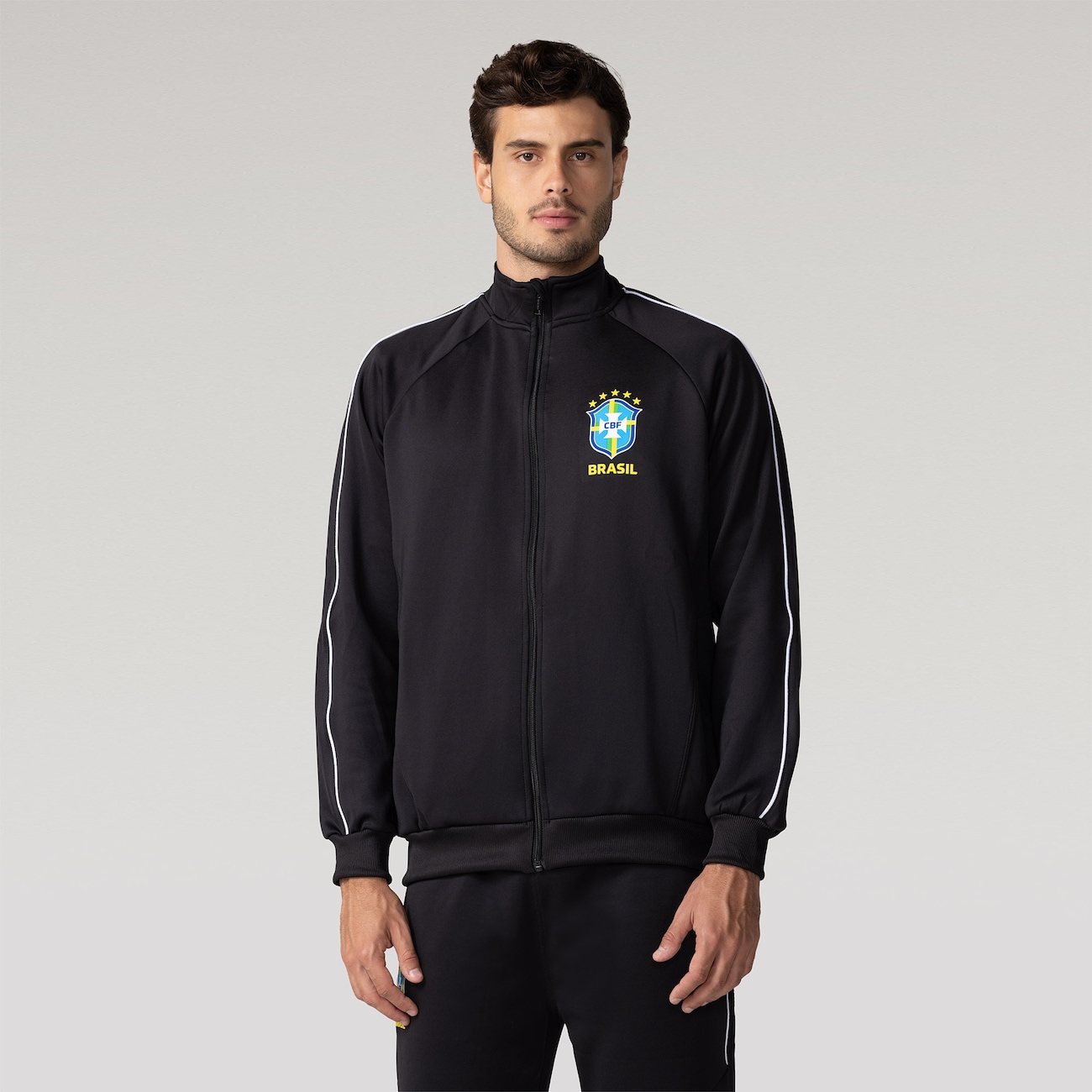 Jaqueta Seleção do Brasil Polytricot CBF 26/27 Masculina | Centauro