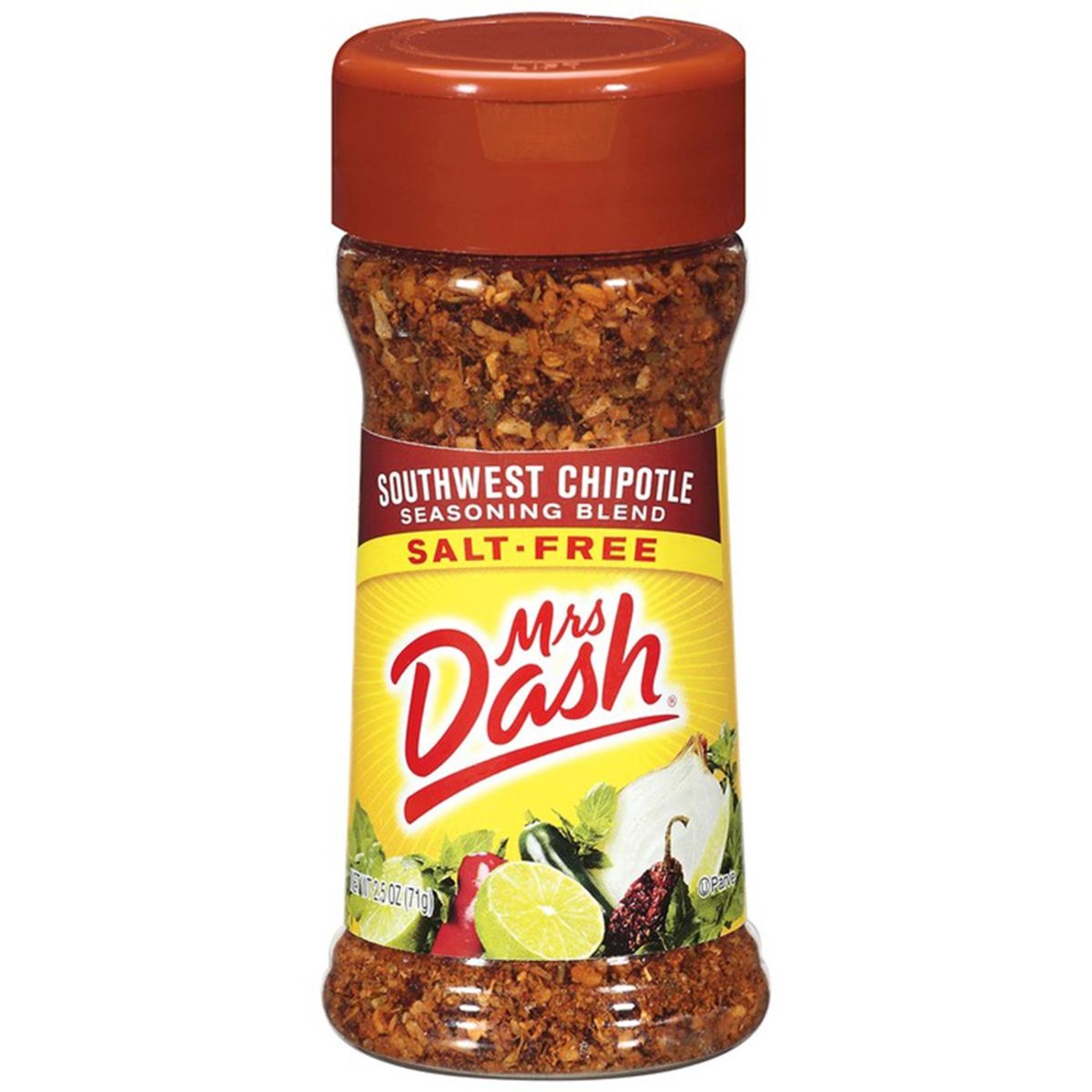 Tempero Mrs. Dash Southwest Chipotle Picante+Defumado - 71g | Centauro