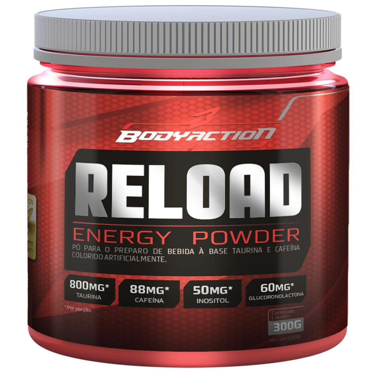 Pré-Treino Body Action Reload Energy Power - 300g | Centauro