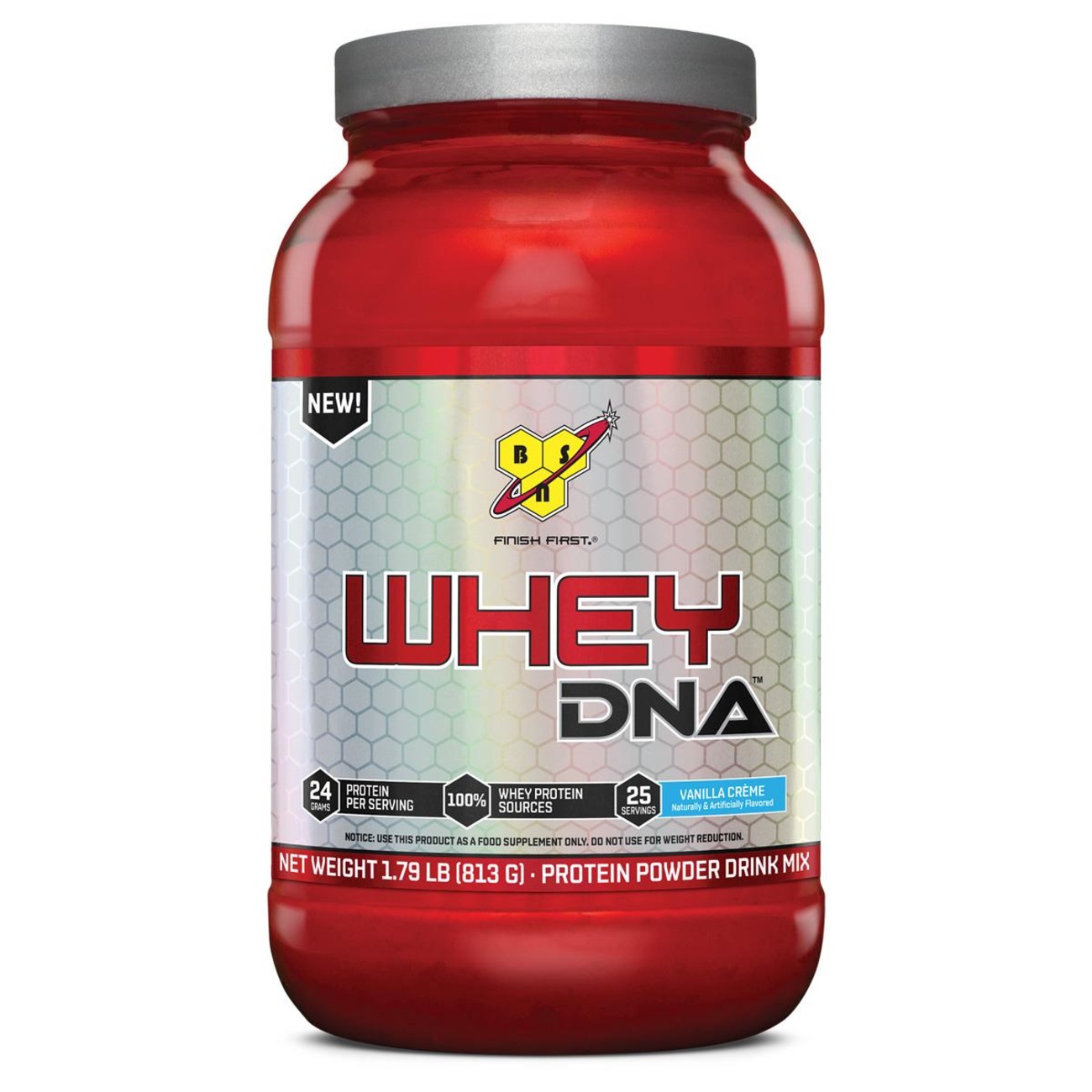 Whey Protein BSN Whey DNA - Baunilha - 1,79 Lbs | Centauro