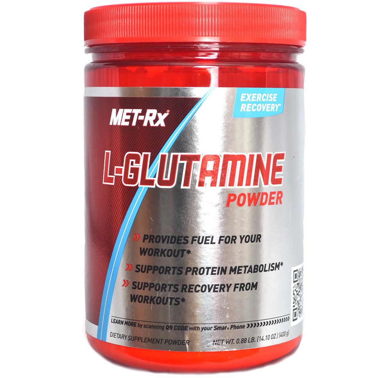 Glutamina Met-Rx L-Glutamine Powder - Natural - 400g | Centauro