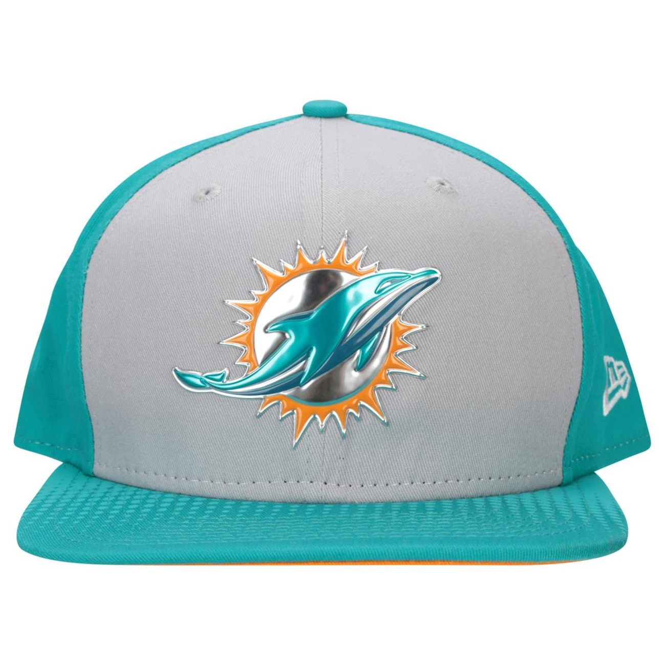 Boné Miami Dolphins Aba Reta DRAFT Collection 950 Snapback - New Era ...