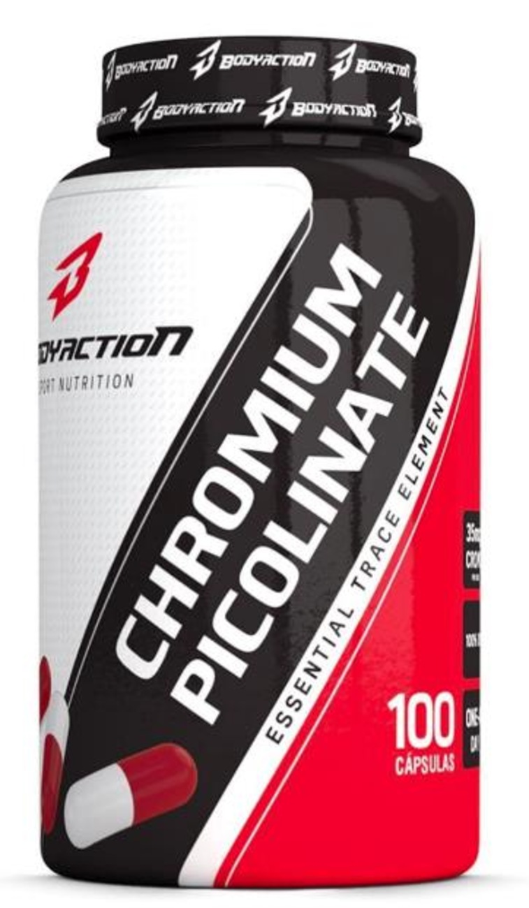 Chromium Picolinate 100 cápsulas - Body Action | Centauro