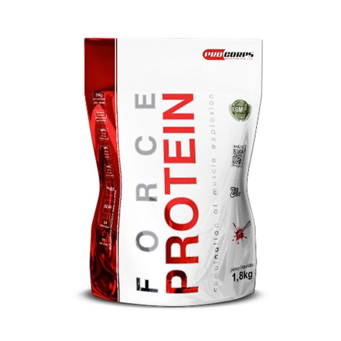 Whey Protein ProCorps Force - Baunilha - 1,8kg | Centauro