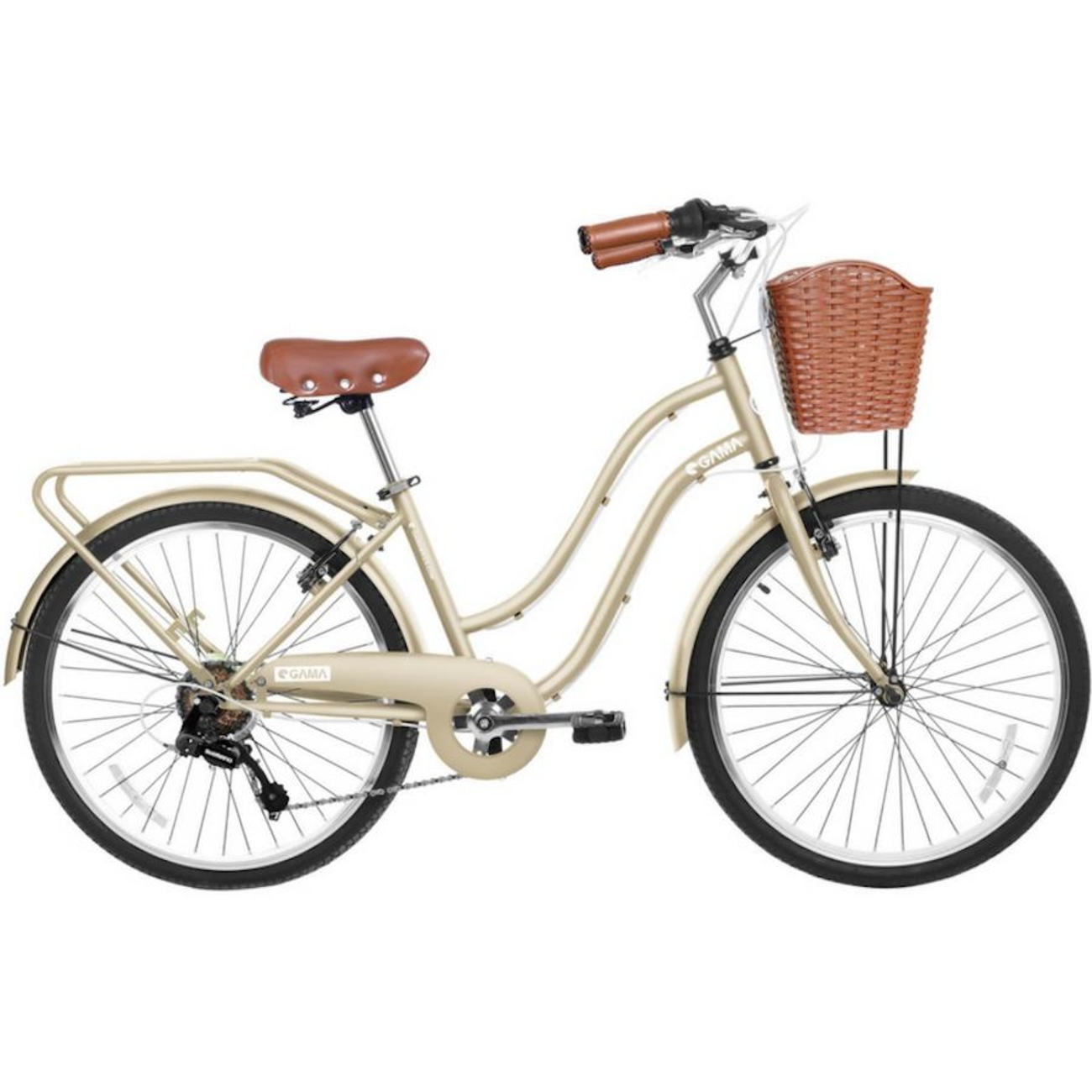 Bicicleta Gama Bikes City Petit - Aro 24 - Freios V-Brake - Câmbio ...