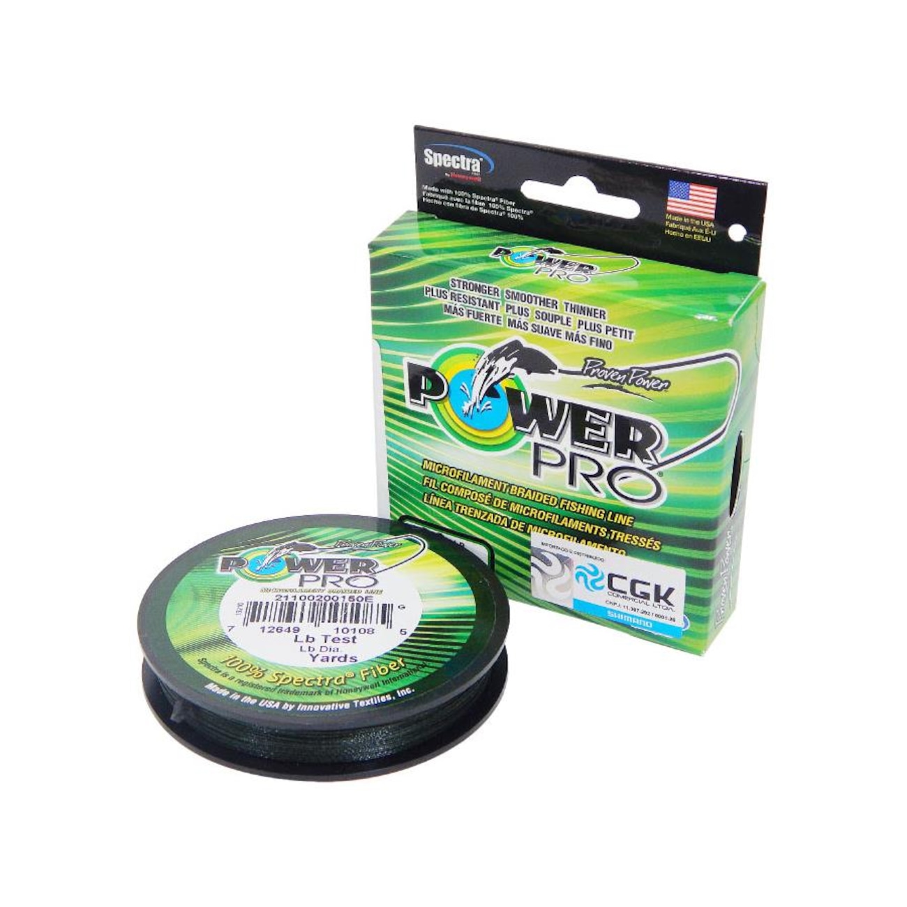 Linha de Pesca Power Pro Regular 0,10mm/5lb - 137m | Centauro